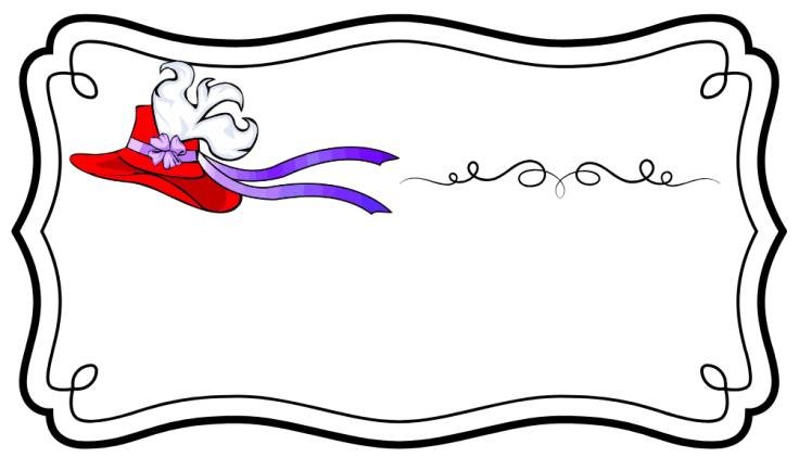 DIY Nametags – Red Hats Victoria